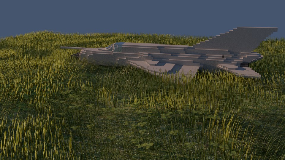 MiG 21 10:1 Minecraft Map