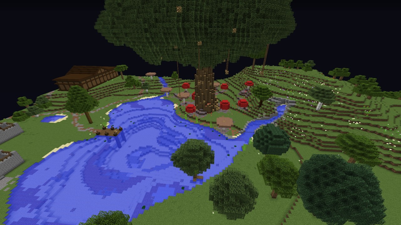 ArborCraft Lake/Park Minecraft Map