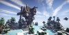 Winter Steampunk Windmill Minecraft Map