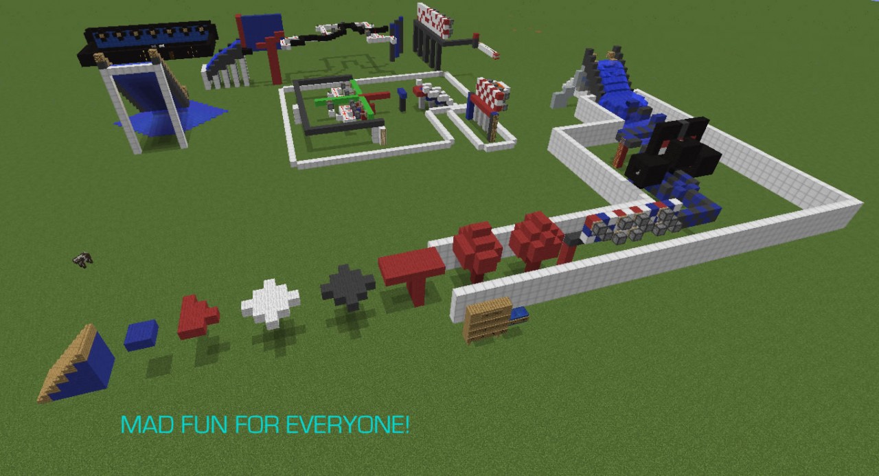 TOTAL WIPEOUT Minecraft Map