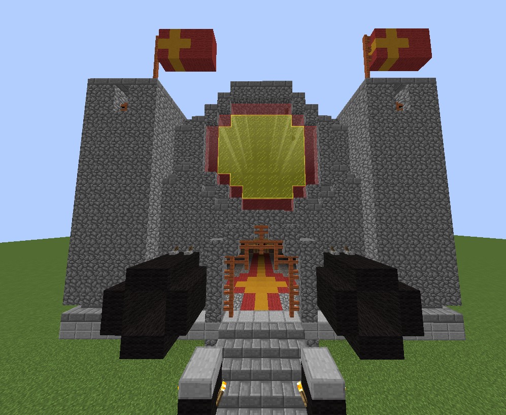 MidEvil house+Castle Minecraft Map