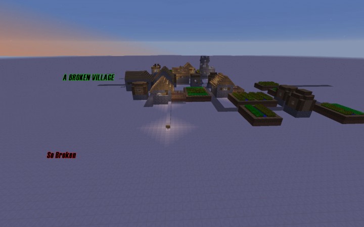 3 VILLAGES Minecraft Map