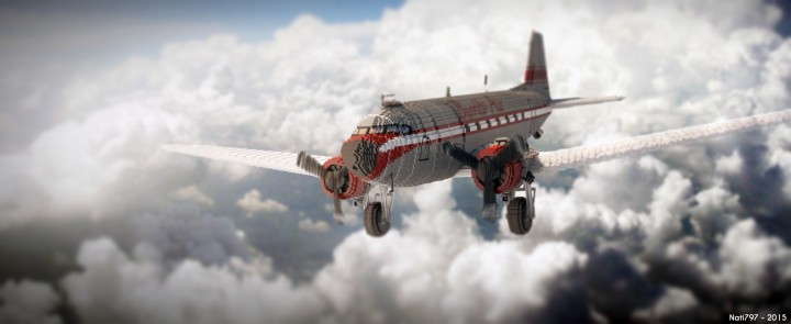 Minecraft Plane 20/1 Douglas DC-3 Minecraft Map