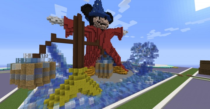 Sorcerer Mickey Mouse Minecraft Map