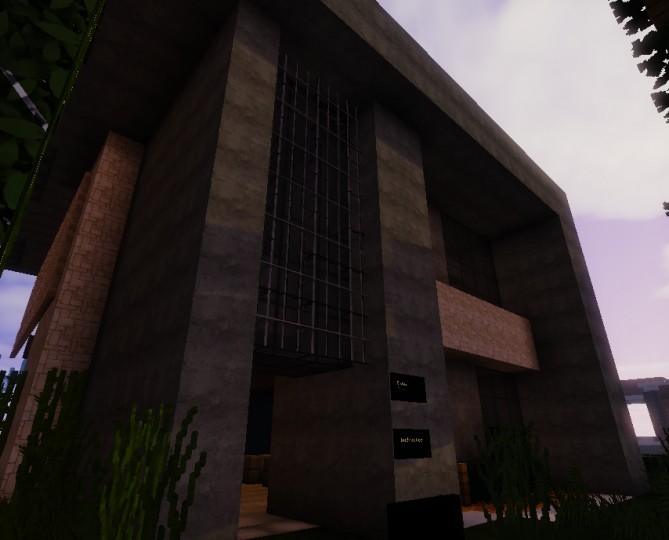 Modern Sandstone Minecraft Map