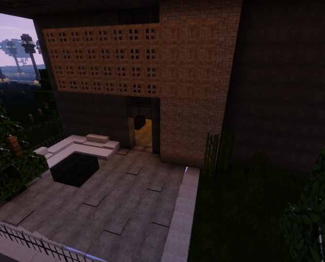 Modern Sandstone Minecraft Map