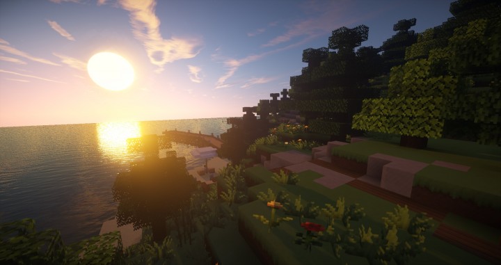 Tropical island Minecraft Map