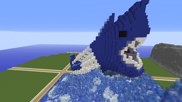 Shark Out of Water Minecraft Map