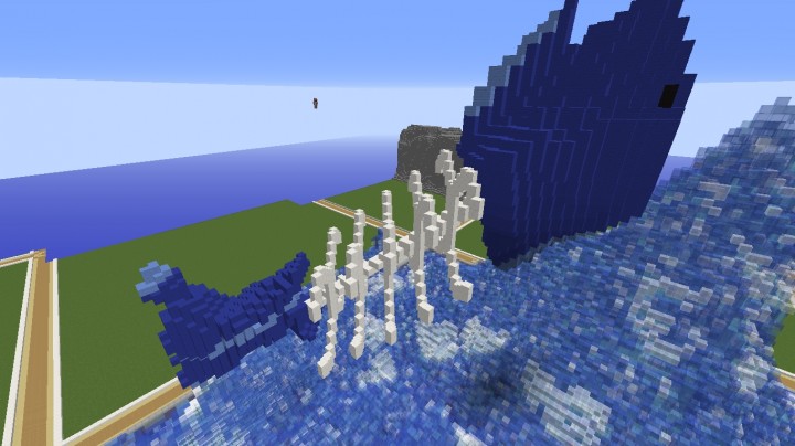 Shark Out of Water Minecraft Map