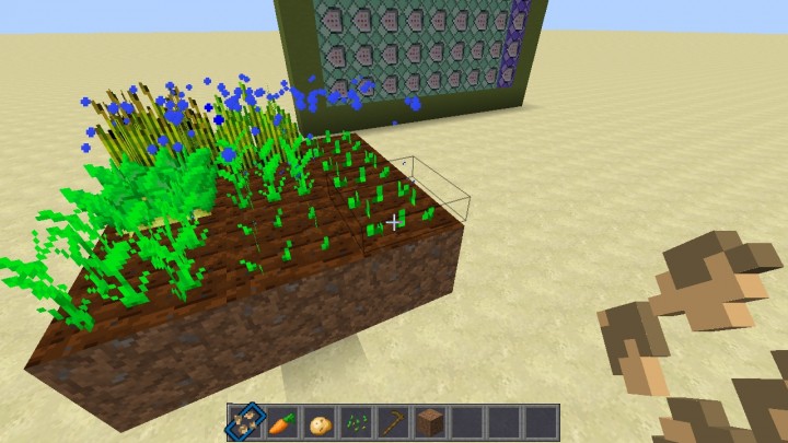 Plant Irrigator in only One Command! (1.9) Minecraft Map