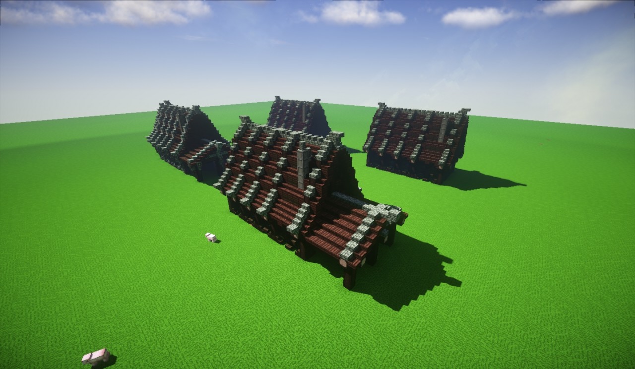 Poor Medieval House Bundle (old build) Minecraft Map