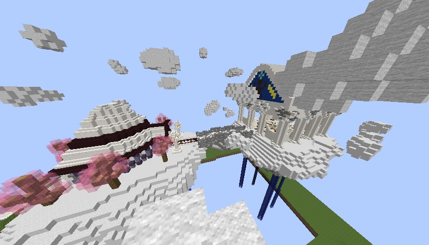 Spawn Skyblock Minecraft Map