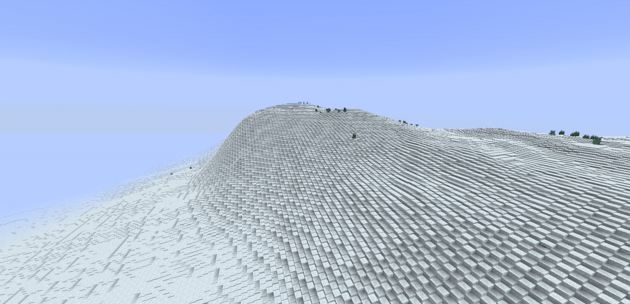 Into The Snow Minecraft Map