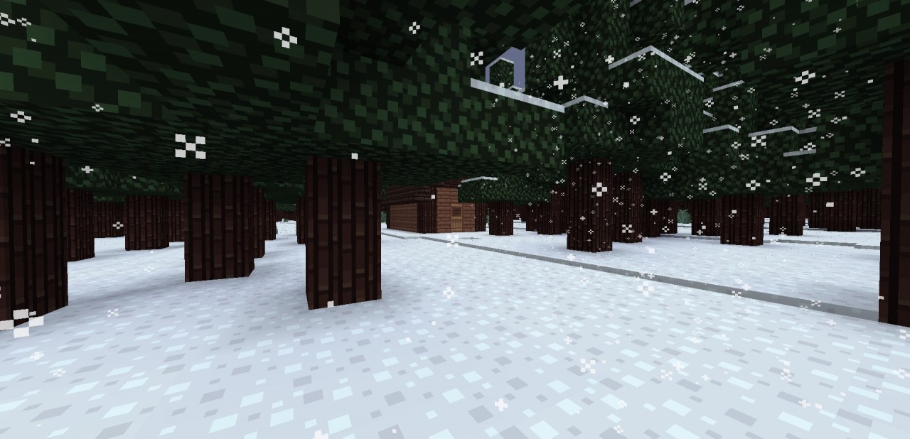 Into The Snow Minecraft Map