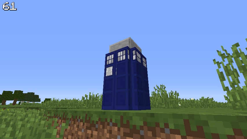 The 11th Doctor's TARDIS Minecraft Map