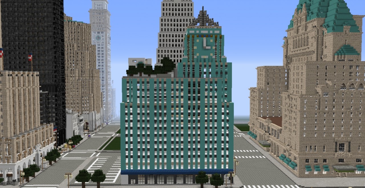 Eastern Columbia Building Minecraft Map