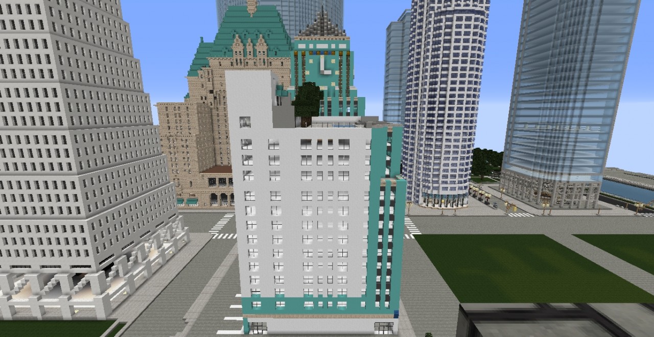 Eastern Columbia Building Minecraft Map