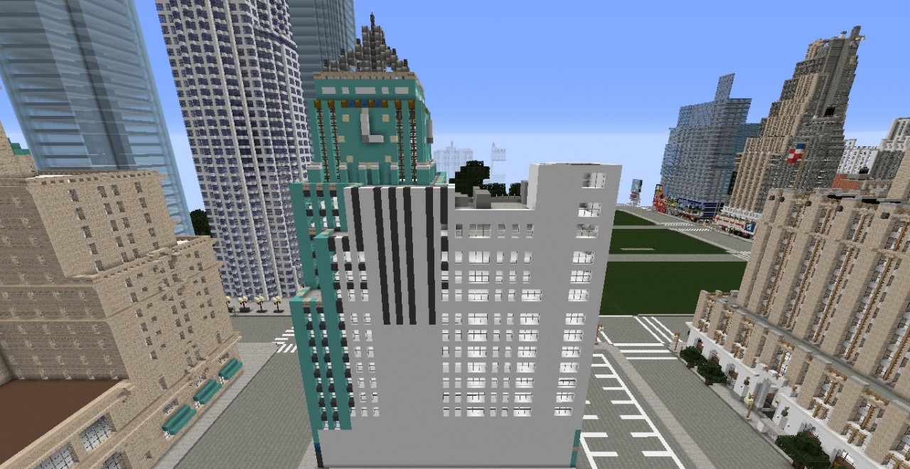 Eastern Columbia Building Minecraft Map