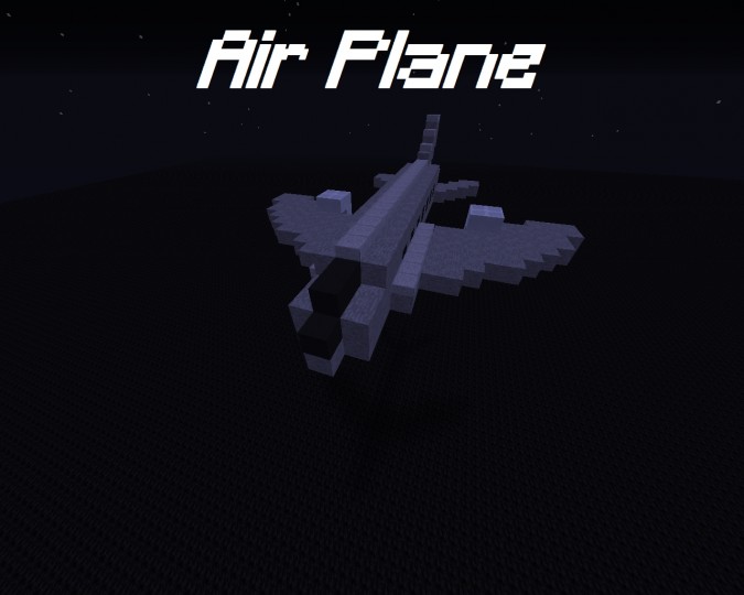 Simple air plane Minecraft Map