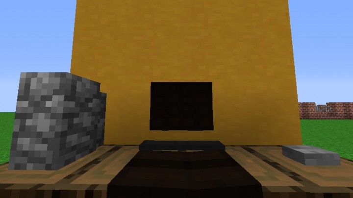 Vanilla survival flat screen tv/ computer monitor Minecraft Project