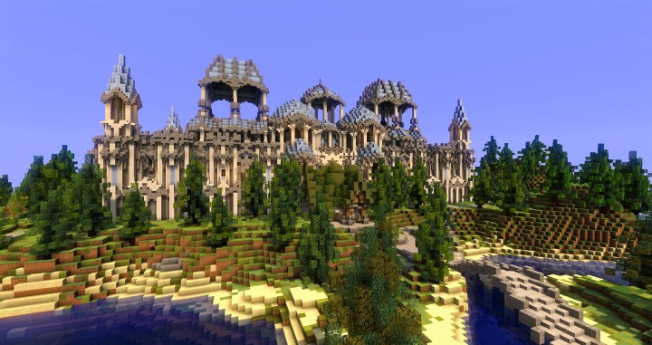 Factions Spawn + WarZone - Elluin Minecraft Map