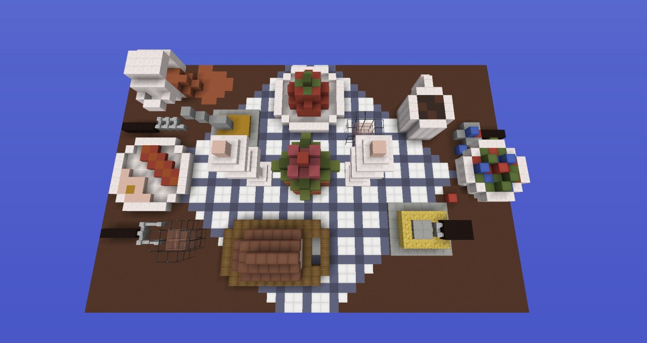 Table Top Minecraft Map