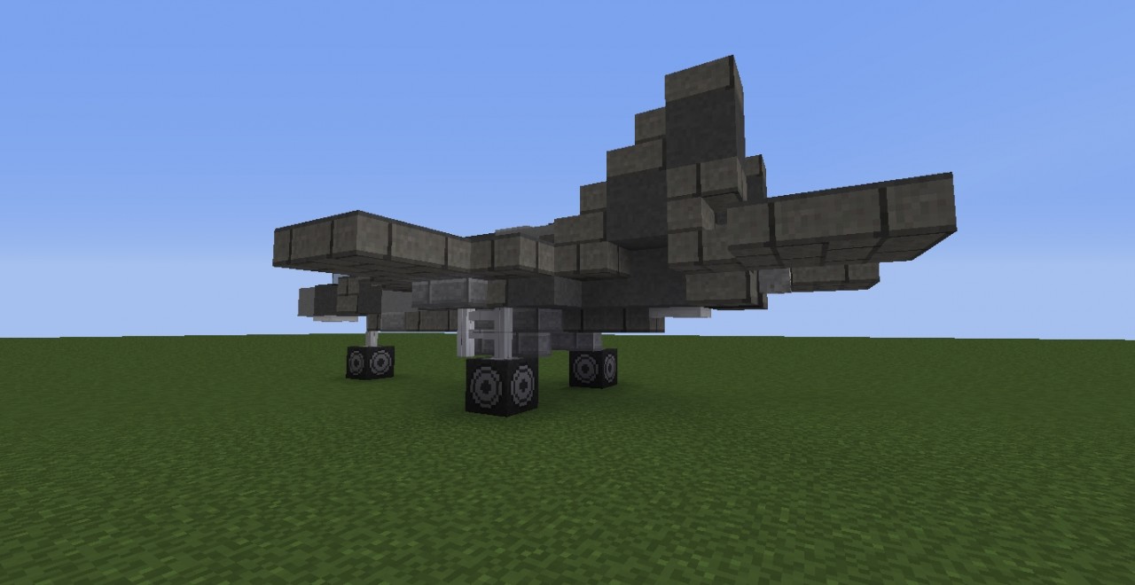 Lockheed Martin F-35 Lighting II Family 1:1 Minecraft Map
