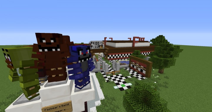 |Minecraft| - Freddy Fazbear Pizzeria Cz/Eng Minecraft Map