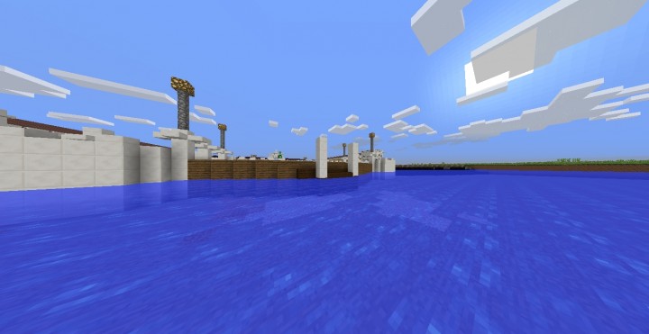 Baixa Pombalina, Lisbon, Portugal Minecraft Map