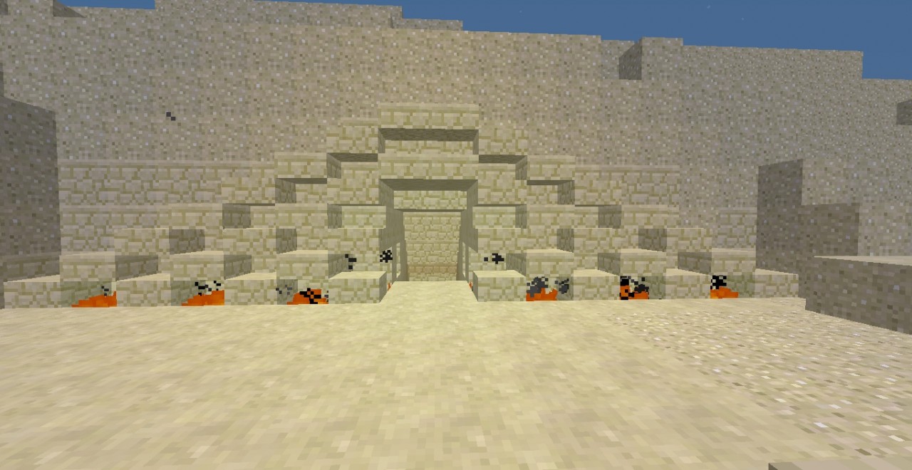 Egyptian Dungeon Minecraft Map