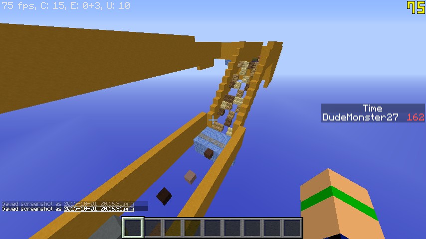 DudeMonster27's Epic Speed Run Map! Minecraft Map