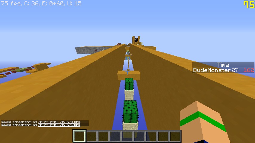 DudeMonster27's Epic Speed Run Map! Minecraft Map