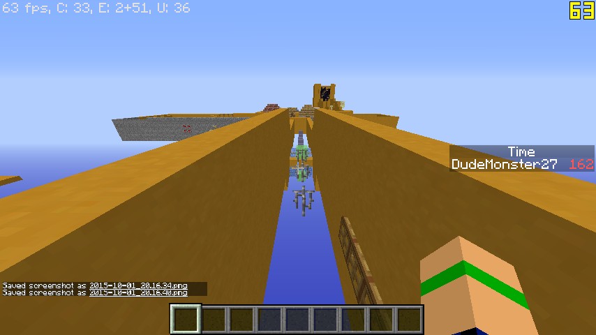 DudeMonster27's Epic Speed Run Map! Minecraft Map