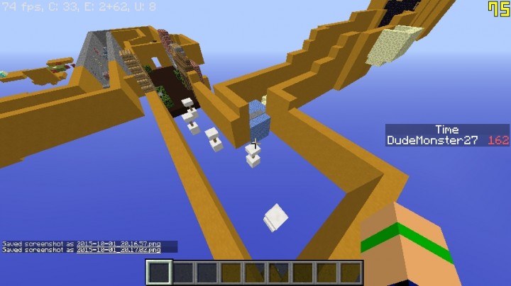 DudeMonster27's Epic Speed Run Map! Minecraft Map