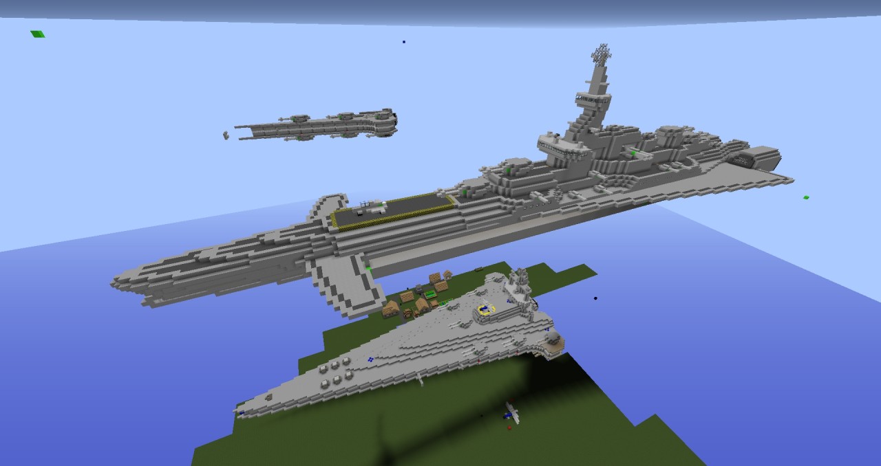 Space Light Cruiser ASCL-01 Spear Minecraft Map