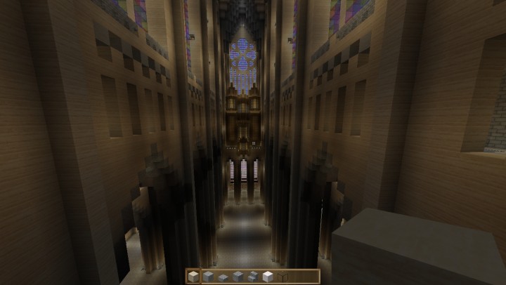 Huge Gothic Cathedral Minecraft Map