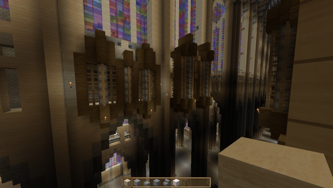 Huge Gothic Cathedral Minecraft Map