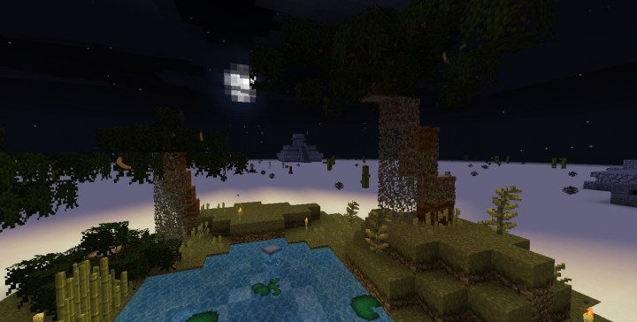 Oasis Minecraft 1.9 (snapshot 15w41b) Minecraft Map