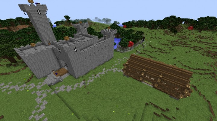 Castle Build Minecraft Map