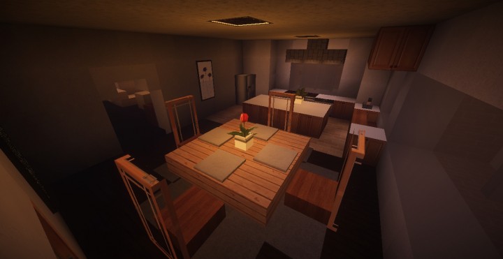 Realistic Family House Minecraft Map