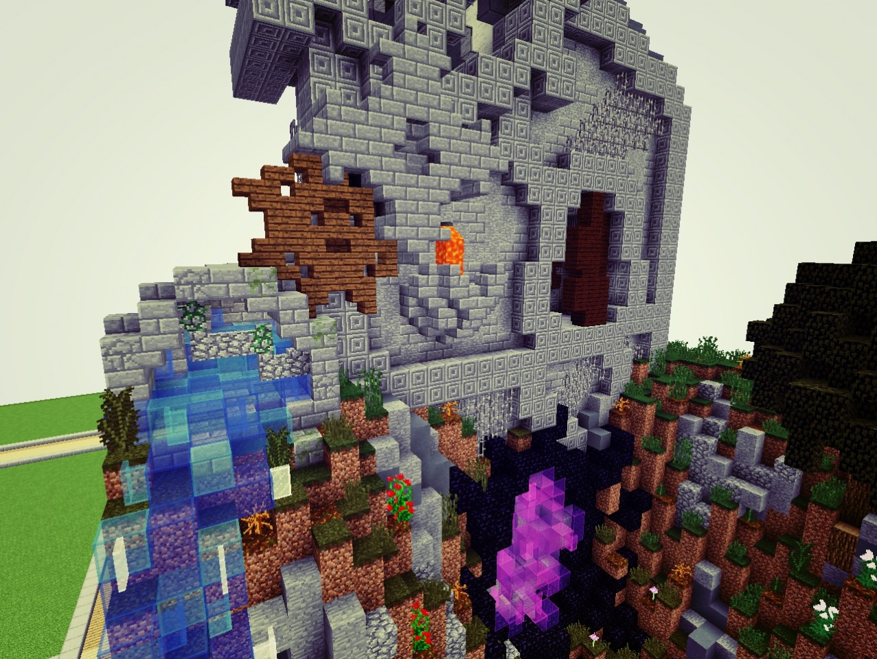 35x35 Plot Showcase! Minecraft Map