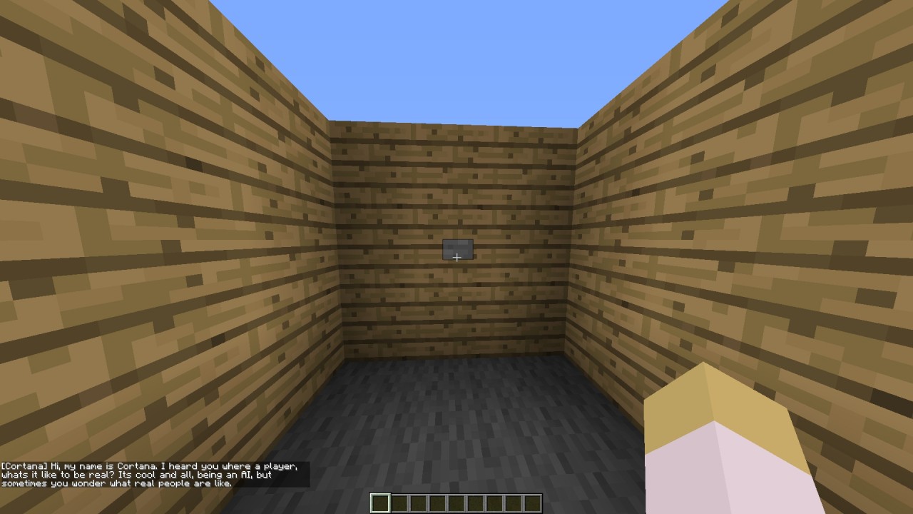 Interaction: | SPEAK WITH AN AI IN MINECRAFT | FULL VERSION | Minecraft Map