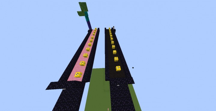 PopularMMOs Lucky Block Race Map Minecraft Map