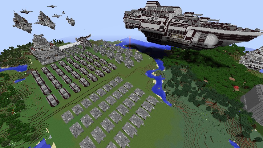 War Factory - Machines Minecraft Map