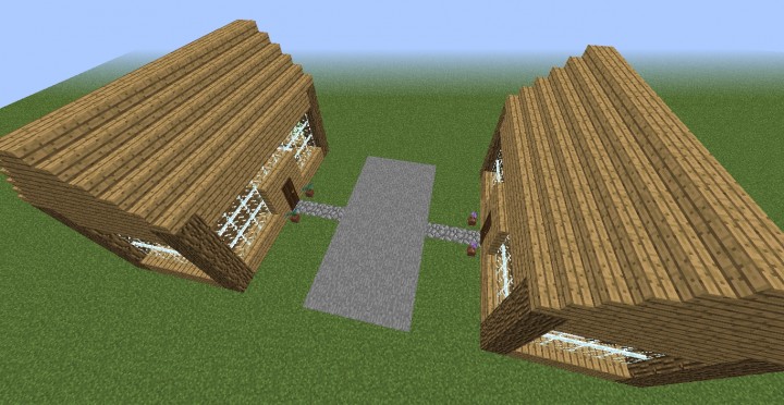 Twin Houses Minecraft Map