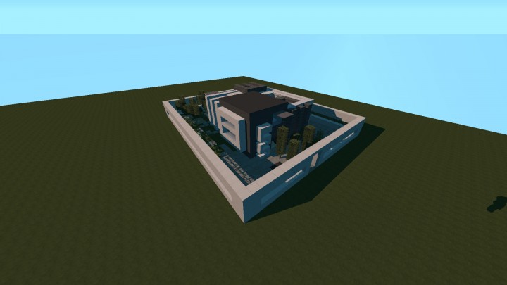 Gray Modern House |1.12.1 (soon updated) Minecraft Map