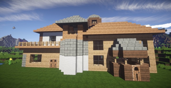 Big Beautiful House Minecraft Map