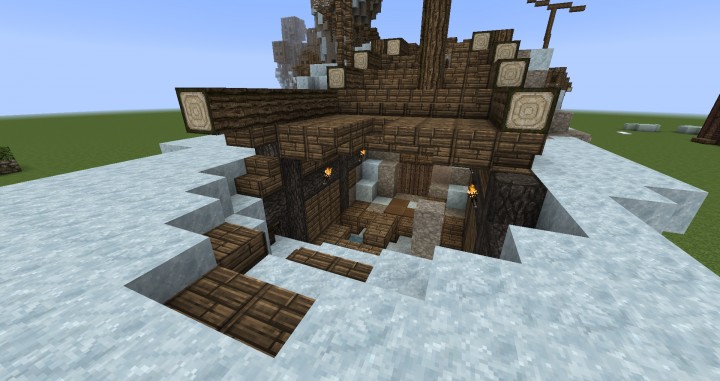 Shipwreck Base Minecraft Map