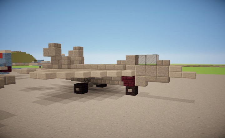 F-22 Raptor US Air Force Fighter Jet 1:1 Scale Minecraft Map