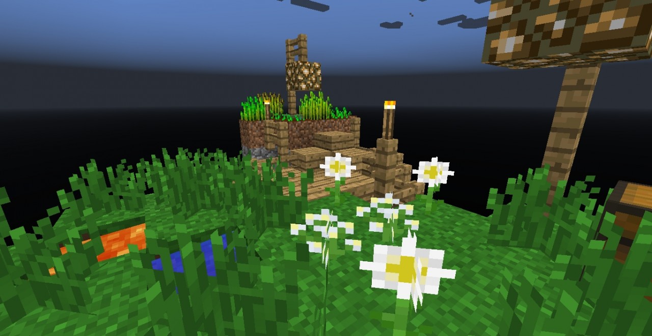 Skyblock island Minecraft Map